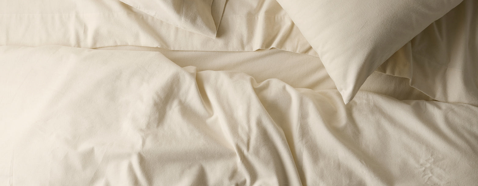 Coyuchi Flannel Bedding