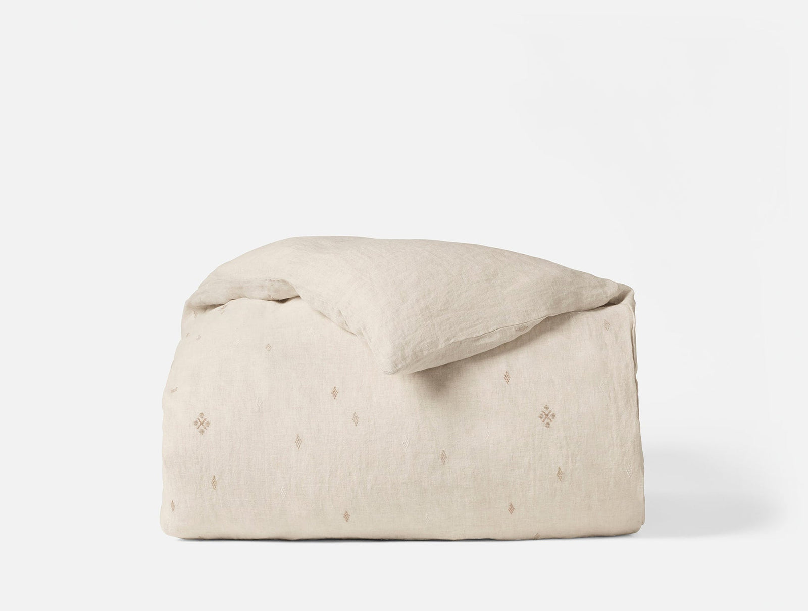 Cambria Organic Linen Duvet Cover by Coyuchi | French Linen Bed Cover