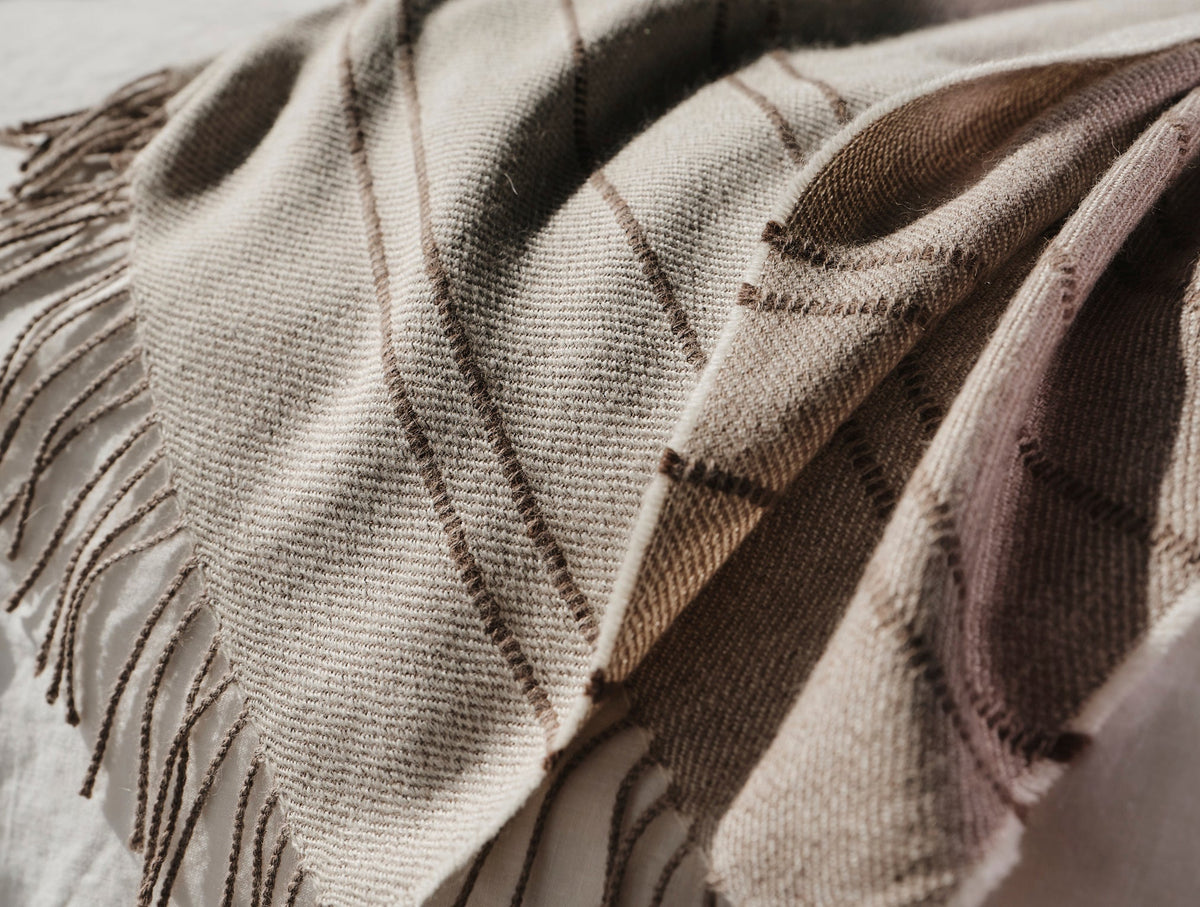 Lima Reversible Alpaca Throw by Coyuchi | Baby Alpaca Throw