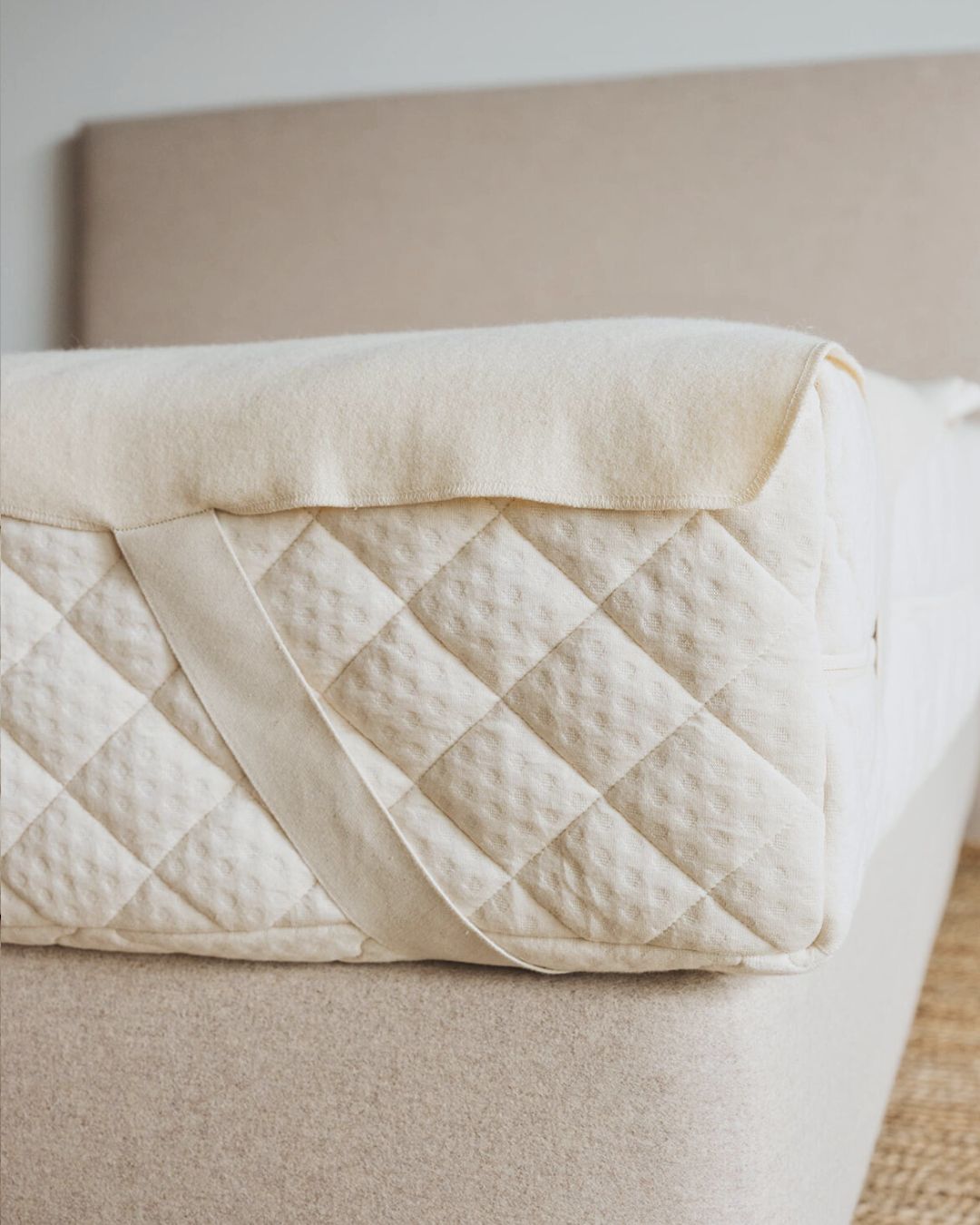 Organic Wool Moisture Barrier by Kakun | Organic Mattress Protector