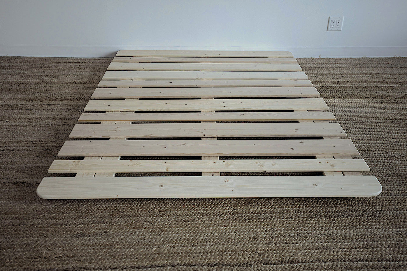 Magic Low Profile Wood Platform Bed Frame | Made in Canada